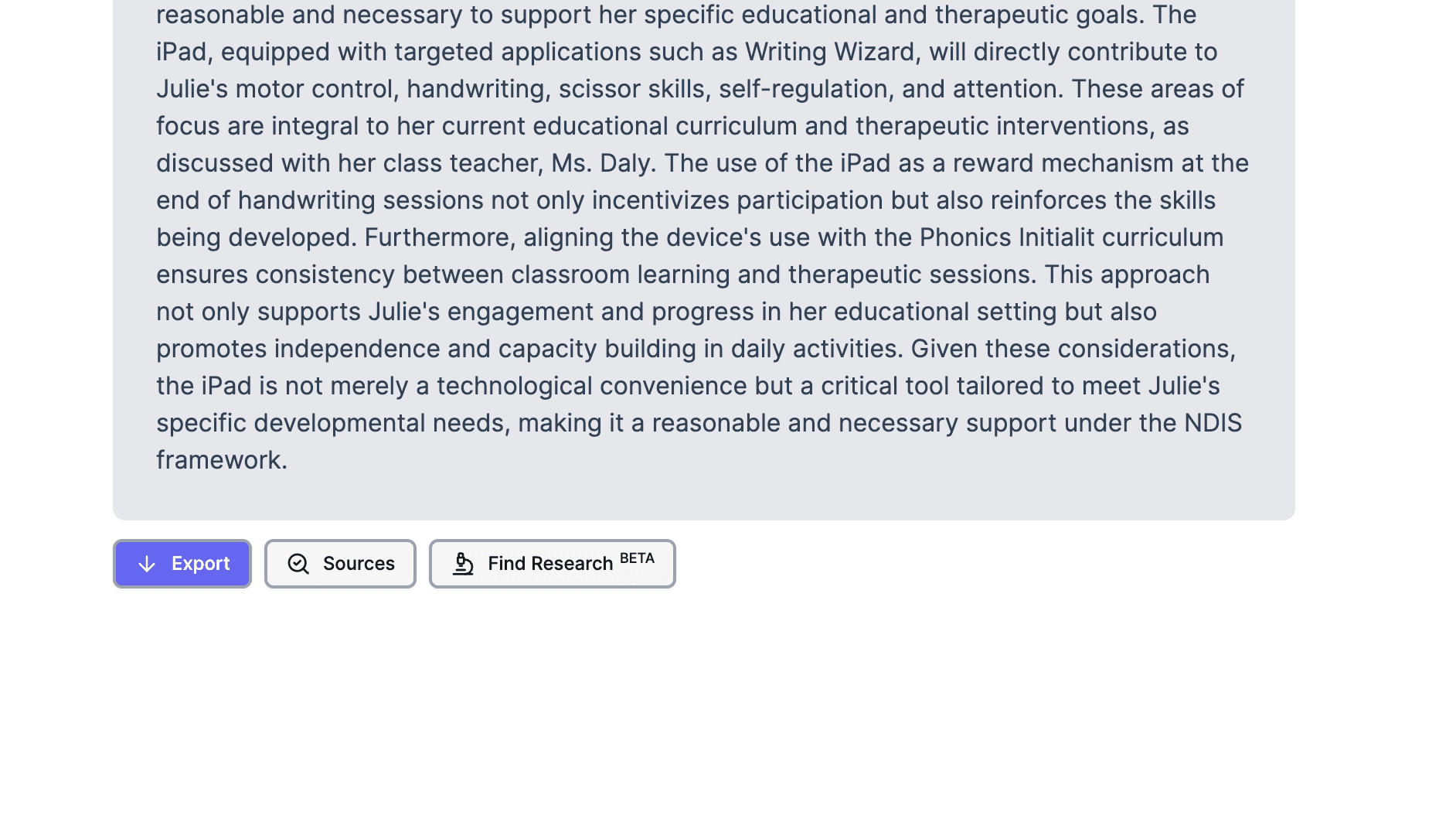 Everbility - OT Documentation Assistant