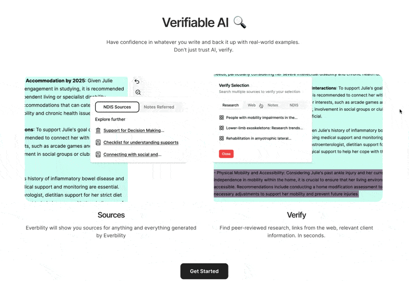 Everbility - OT Documentation Assistant