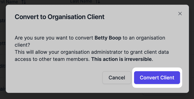 Sharing Clients - Guides