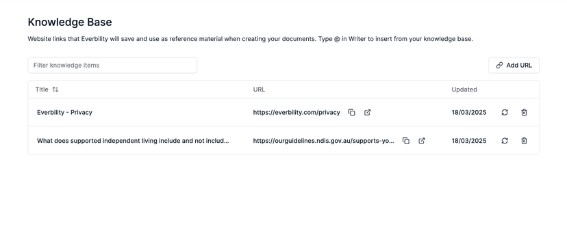 Knowledge Base - Guides