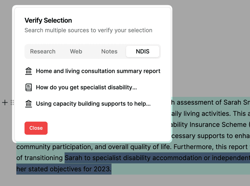 Write a document - Guides